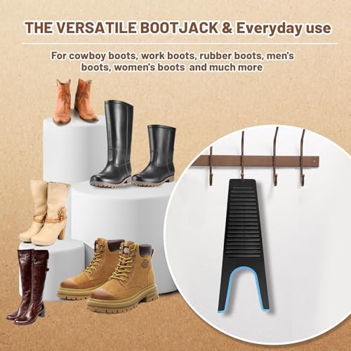 ZOMAKE Boot Jack - Boot Remover for Cowboy Boots - Blue